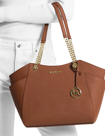 Michael Michael Kors Jet Set Large Saffiano Leather Shoulder Bag ...